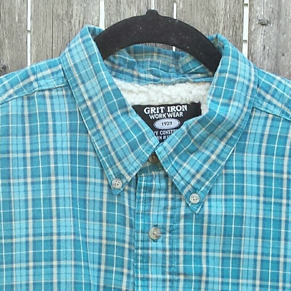 Grit Iron Work Wear | Shirts | Nwt Grit Iron Work Wear Heavy ...